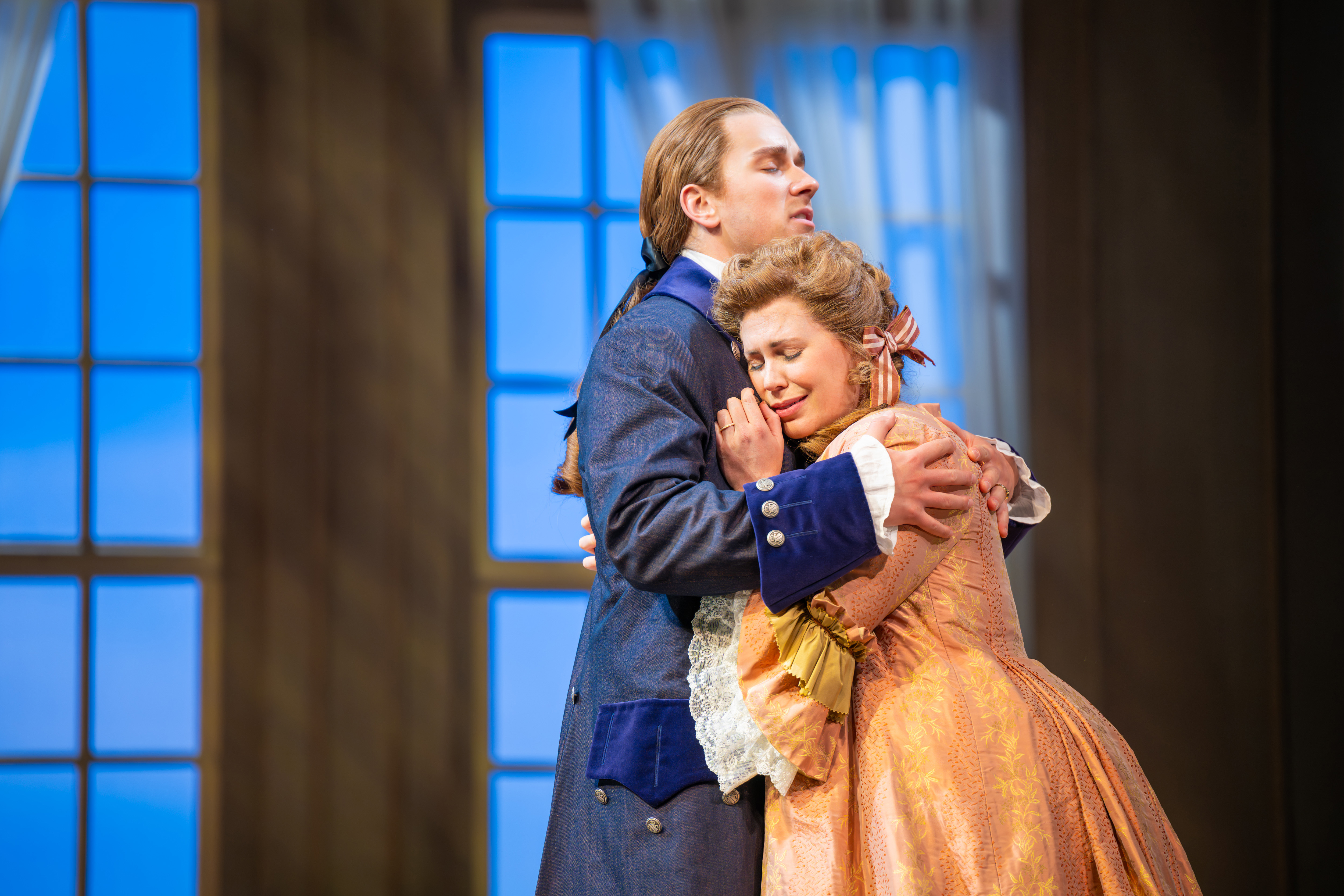 Ian Rucker (Count Almaviva) and Alexandra Lowe (Countess Almaviva) in ...